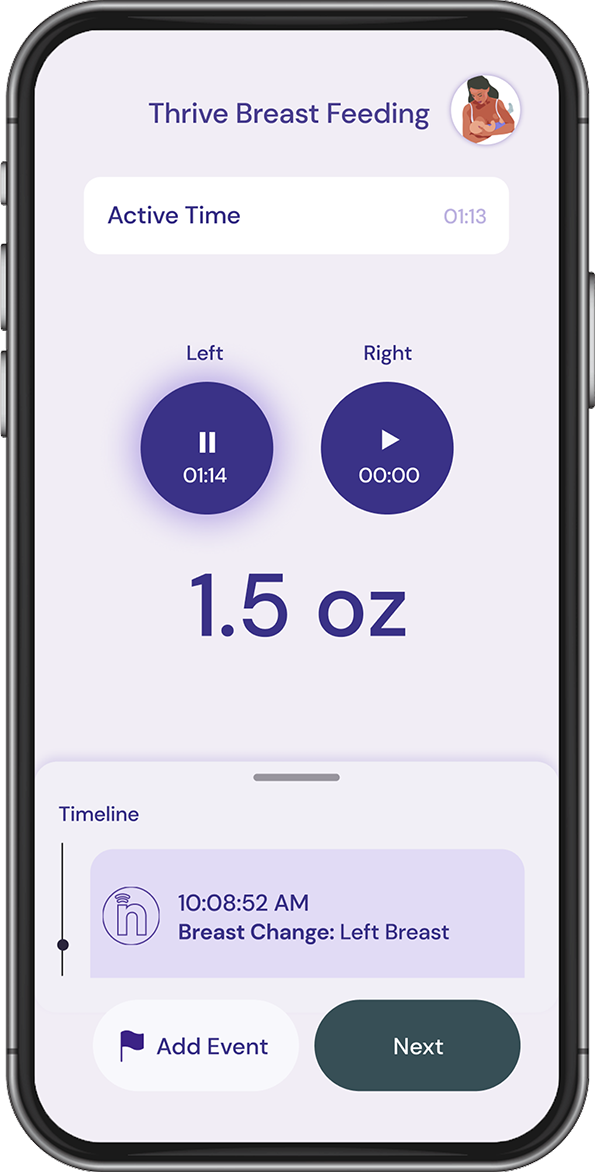 nfant® Thrive | High-tech baby feeding solutions